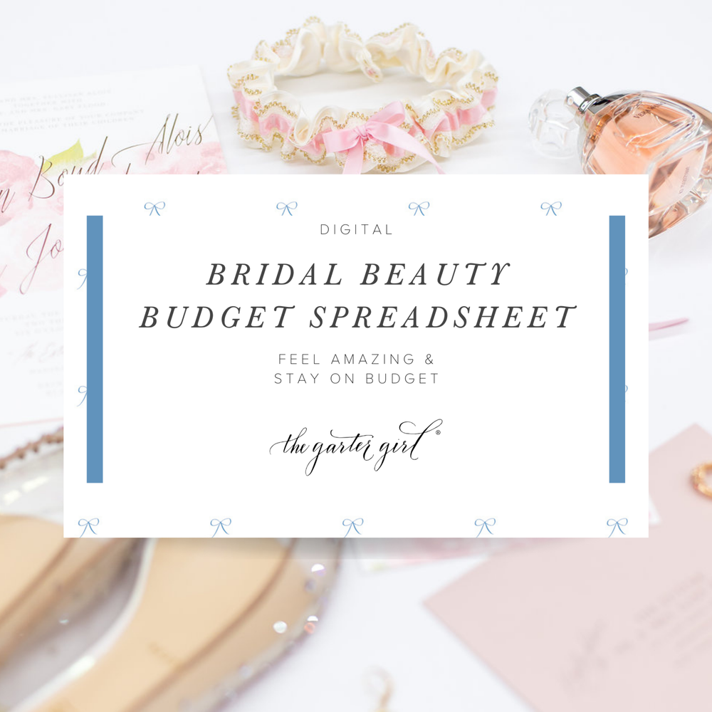 Bridal Fashion Budget Spreadsheet, Wedding Dress Planning Tracker