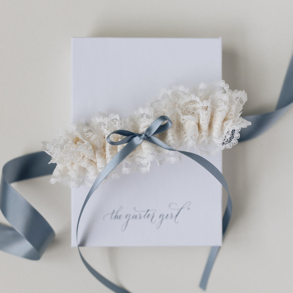 Ruffle Lace Wedding Garter | Perfect Bride Gift | The Garter Girl